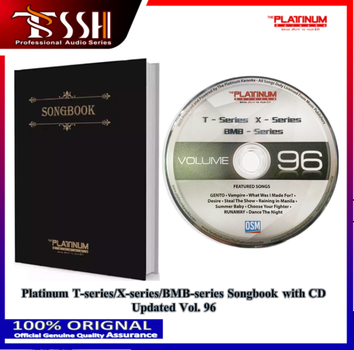 The Platinum T-Series/X-Series, Kapitan, Kapitan 2 (Complete Set) CD+Songlist+Songbook(VOLUME 96 ...