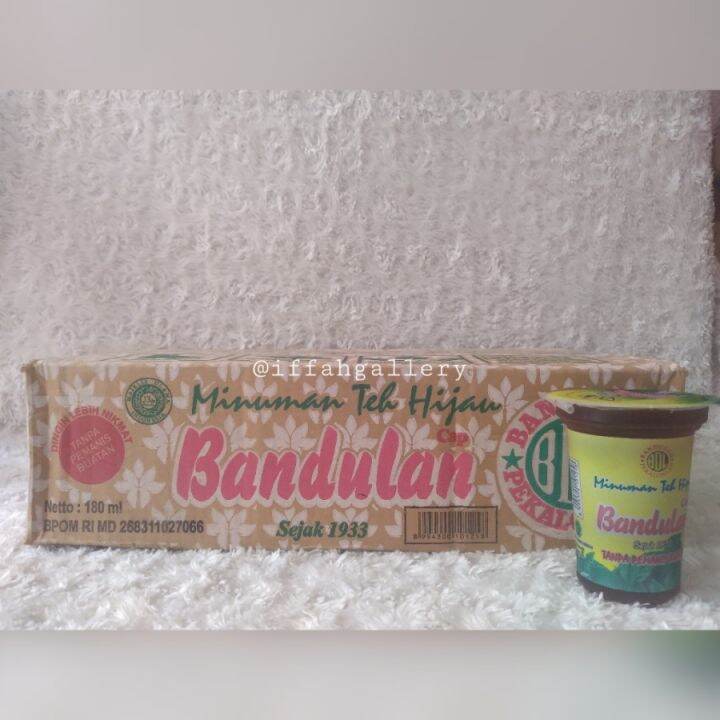 Teh Bandulan Teh Gelas 1 Dus Isi 24 Cup | Lazada Indonesia