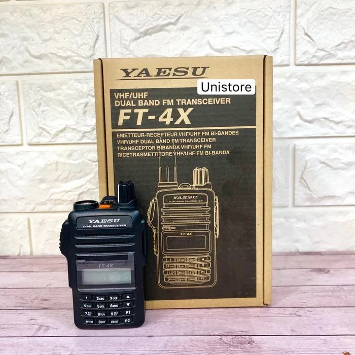HT Yaesu FT-4X Dual Band / Yaesu FT4X / Yaesu FT 4X | Lazada Indonesia