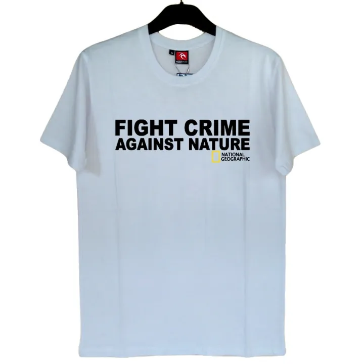 Baju Kaos Dewasa FIGHT CRIME - Baju Pria Wanita Natgeo Kaos National ... Baju Kaos Dewasa FIGHT CRIME - Baju Pria Wanita Natgeo Kaos National ...