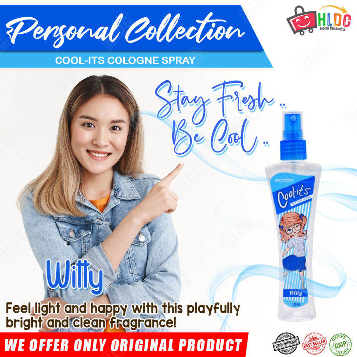 Personal Collection Cool its Body Spray Cologne WITTY 100ml Playfully ...