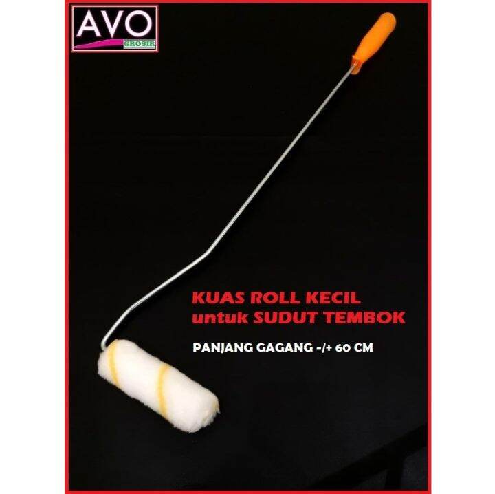 kuas roll rolan cat kecil untuk sudut tembok corner paint roller ...