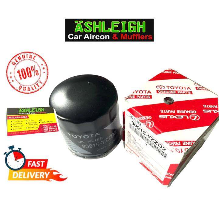 Oil Filter for Toyota Fortuner / Innova / HiAce / Hi-Lux 90915-YZZD2 ...