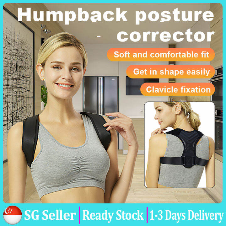 Back Posture Corrector Adjustable Shoulders Correction Brace Support ...