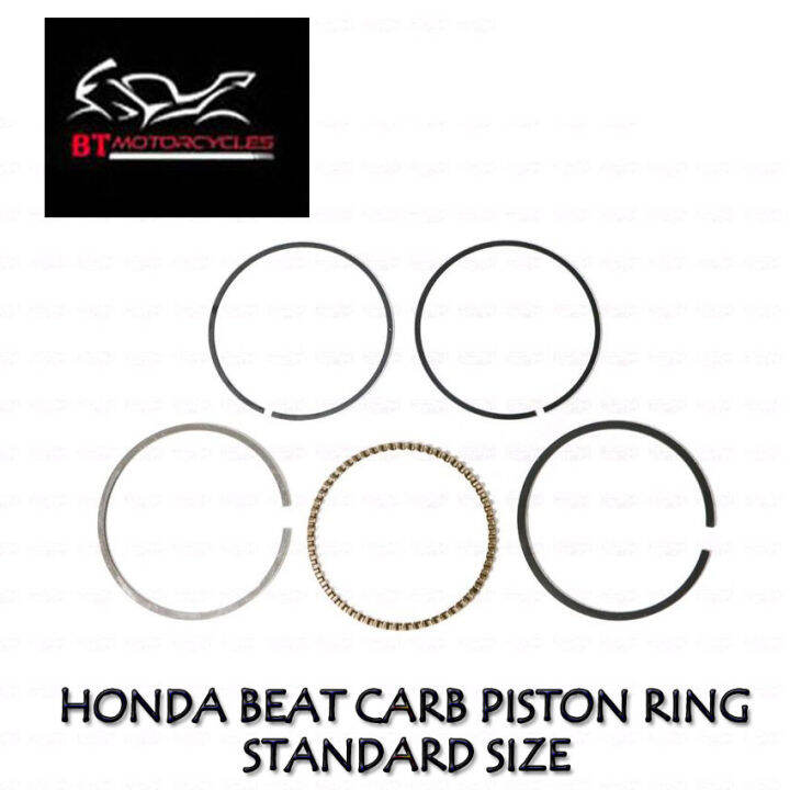 HONDA BEAT CARB PISTON RING STANDARD SIZE | Lazada PH