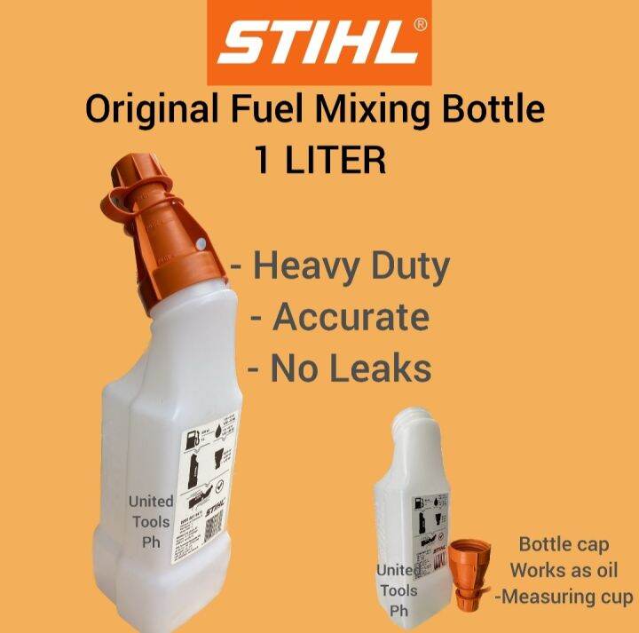 STIHL Original Fuel Mixing Bottle 1 LITER HEAVY DUTY | Lazada PH