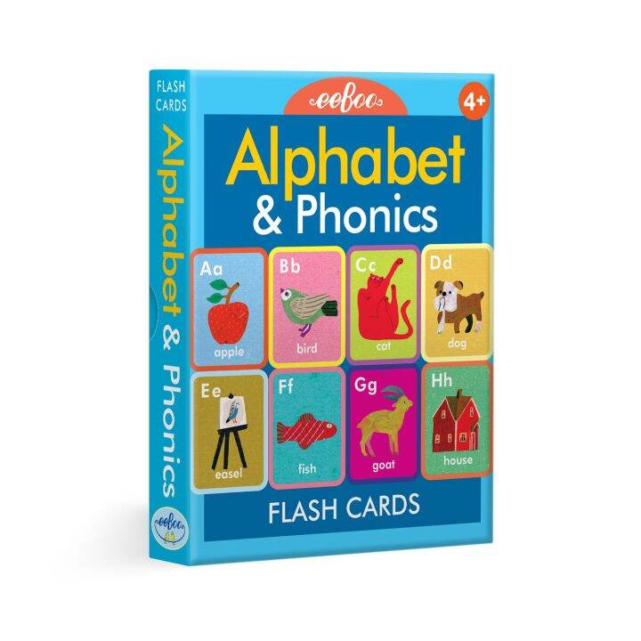 eeBoo Alphabet and Phonics Flash Cards - บัตรคำสอนเรื่องตัวอักษรและการ ...