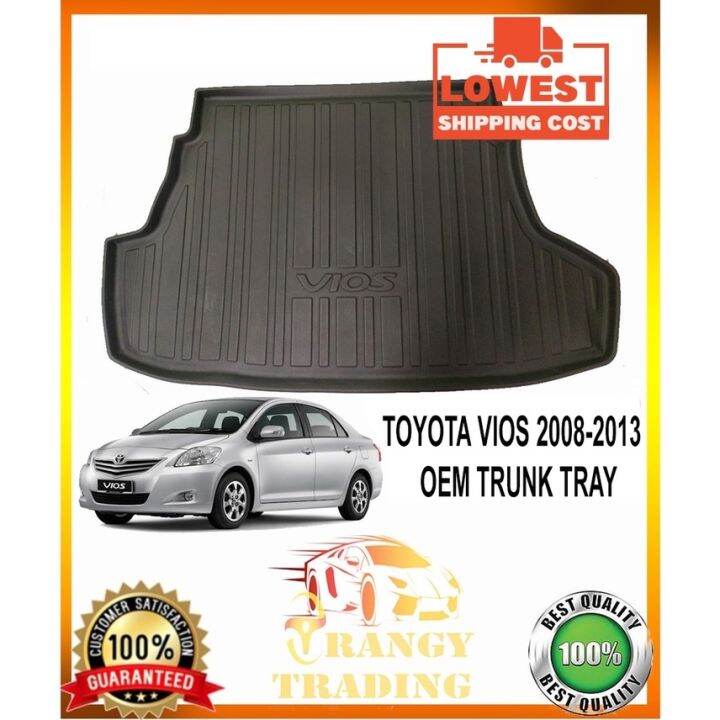 Toyota Vios 2008 to 2013 BATMAN OEM Trunk Cargo Tray 2009 2010 2011 2012 | Lazada PH