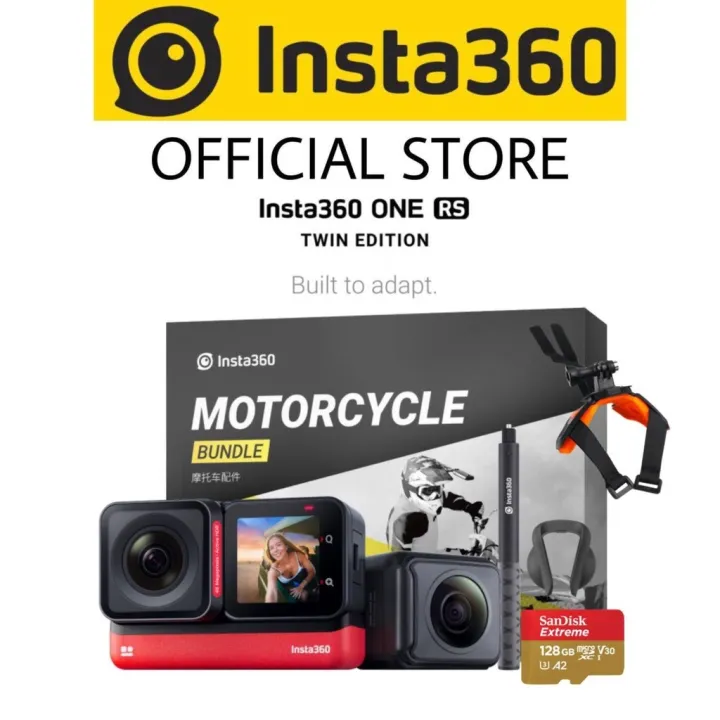 ♨ Insta360 One RS Twin Edition - Motorcycle Mount Bundle | Lazada PH