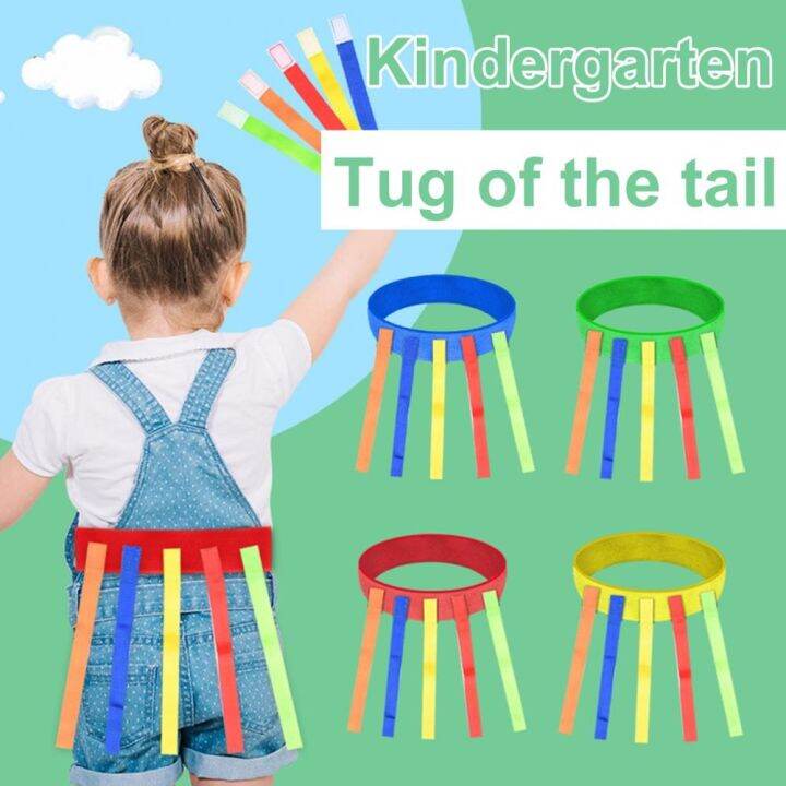 Adult Kids Sticky Catch Tail Kindergarten Pulling Tail Children Grab ...
