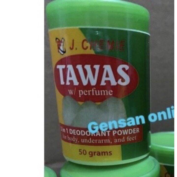 J Chemie Tawas with perfume 3 in 1 Deodorant powder | Lazada PH