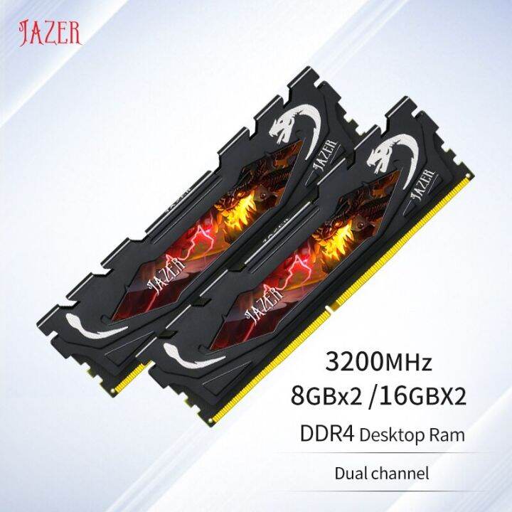 JAZER DDR4 16GB 8GB RAM Memory Rams 3200mhz Memoria DDR4 3200mhz XMP ...