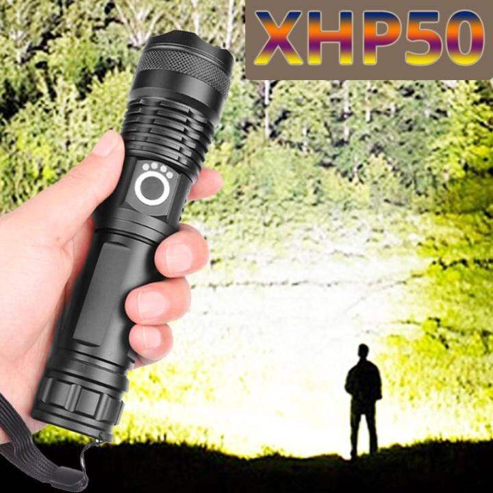 .2 Most Powerful Flashlight Nitecore 5 Modes Usb Zoom Led Torch ...