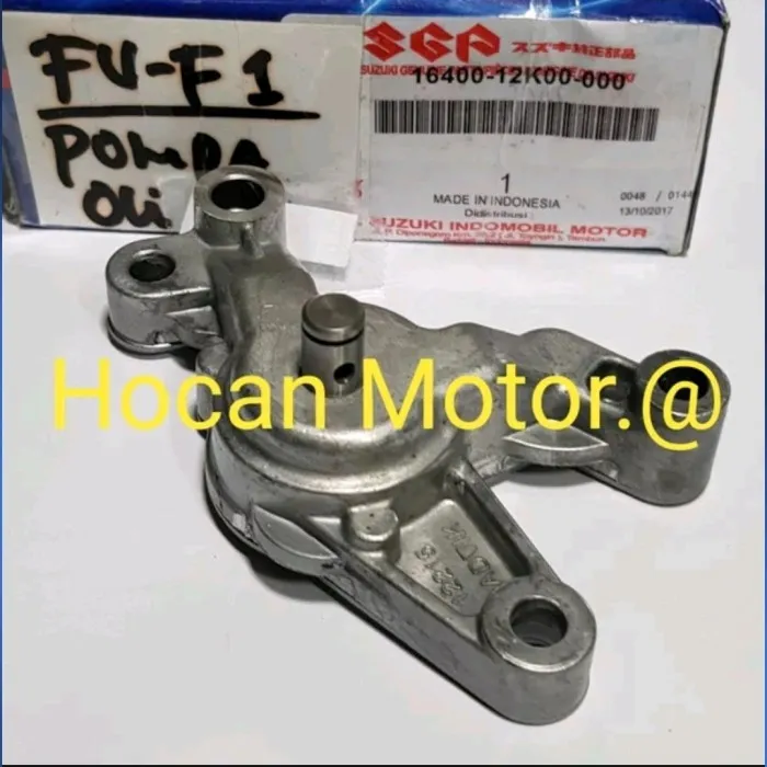 POMPA OLI OIL PUMP SATRIA FU 150 F1 INJEKSI GSX R 150 GSX R 150 ASLI ...