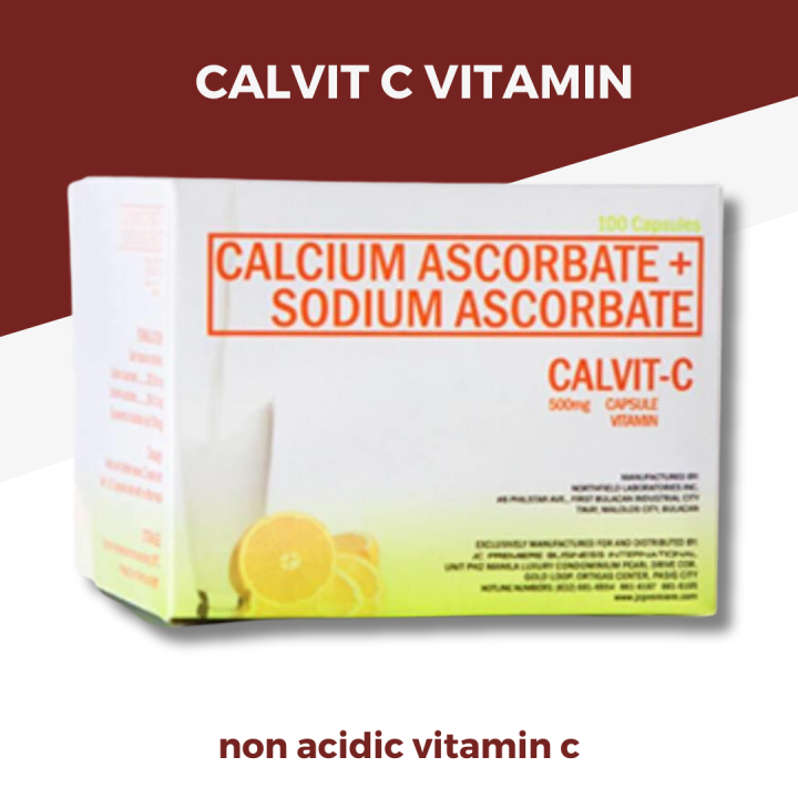 JC Calvit-C Vitamin Supplements Ascorbic Acid vitamin C -500mg | Lazada PH