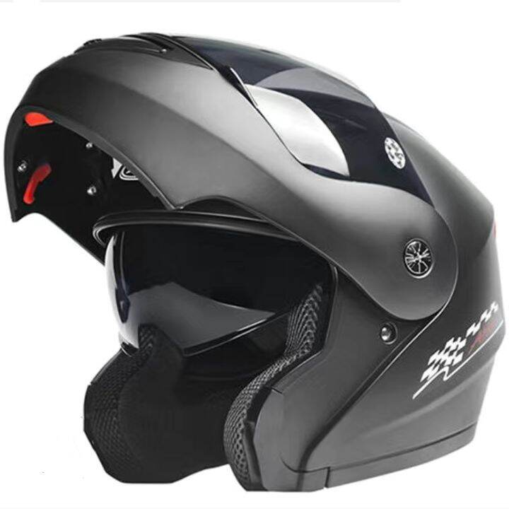 Motorcycle Helmets High Quality Flip Up Double Lens Helmet Full Face ...