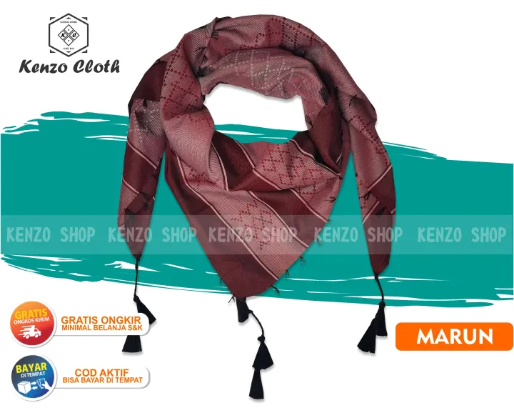 SORBAN PRIA - SORBAN AL-MINA - SORBAN HAJI | Lazada Indonesia