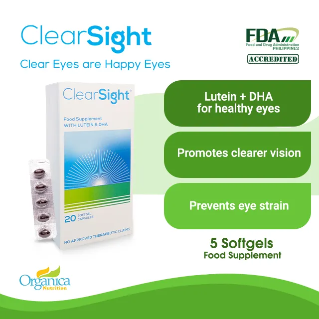 [For Clear Eyesight] ClearSight Eye Supplement (5 Softgels) | Lazada PH