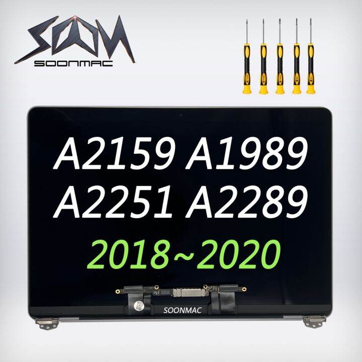 ♧#newscreen A2159 A1989 A2251 A2289 LCD Screen Replacement for Macbook ...