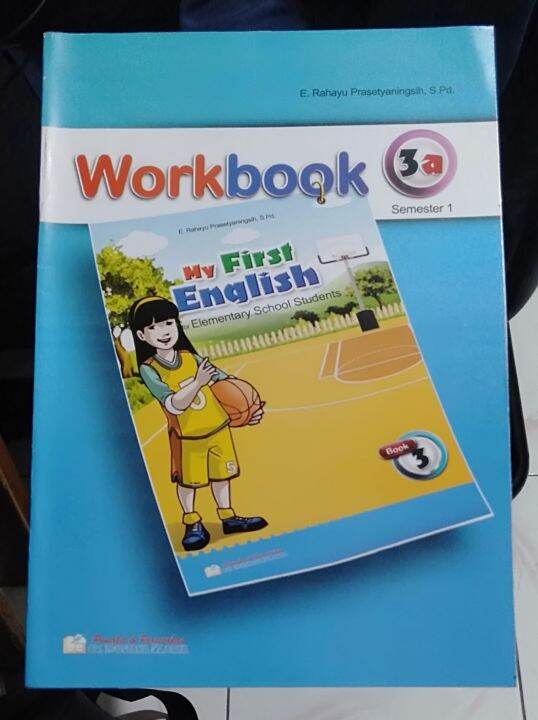 WorkBook My First English untuk SD/MI kelas 3A K13 | Lazada Indonesia