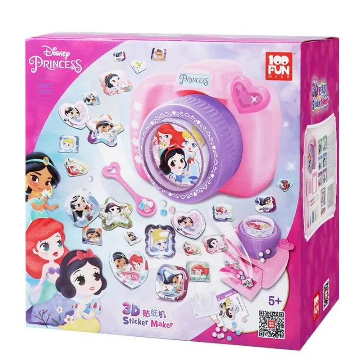 Frozen Girls Mini 3D Sticker Maker Machine Magic Stickers Set Kids ...