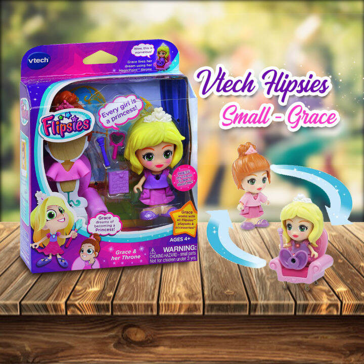 Vtech Flipsies Dolls Grace and Her Throne | Lazada PH