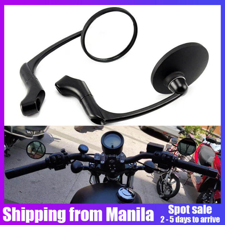 Universal Mortorcycle rearview mirror rear view sides mirror Classic ...