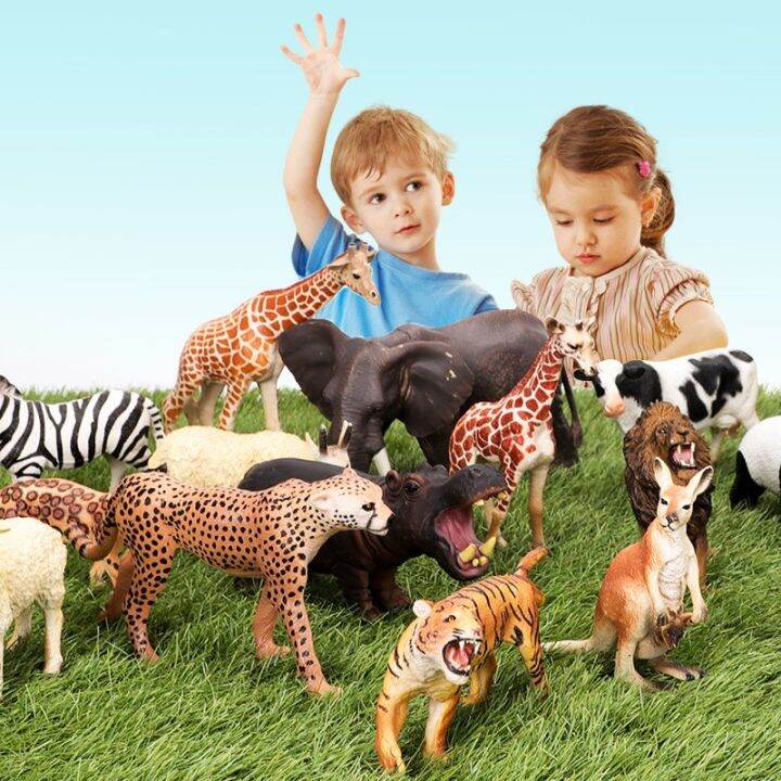 Rubber Animal Figure Toy for Kids Animal Toys Realistic Sea Animal Wild ...