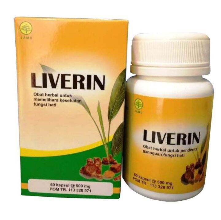 Liverin Herbal insani Untuk Liver dan penyakit Hati lainya 60 kps ...
