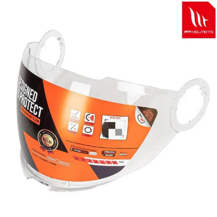 MT-V-26B helmet visor untuk MT Viale SV helmet original MT helmet glass ...