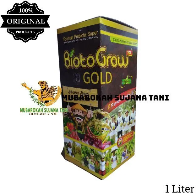 BIOTOGROW gold 1 liter pupuk organik cair hayati penyubur tanaman ...