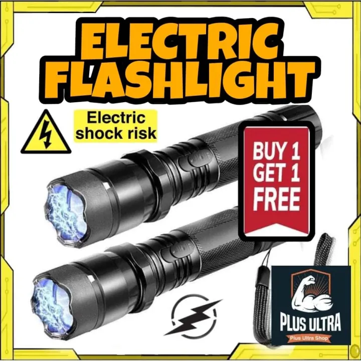 Package Set Flashlight Tactical Light Rechargeable Ultra Bright 2 in 1 ...