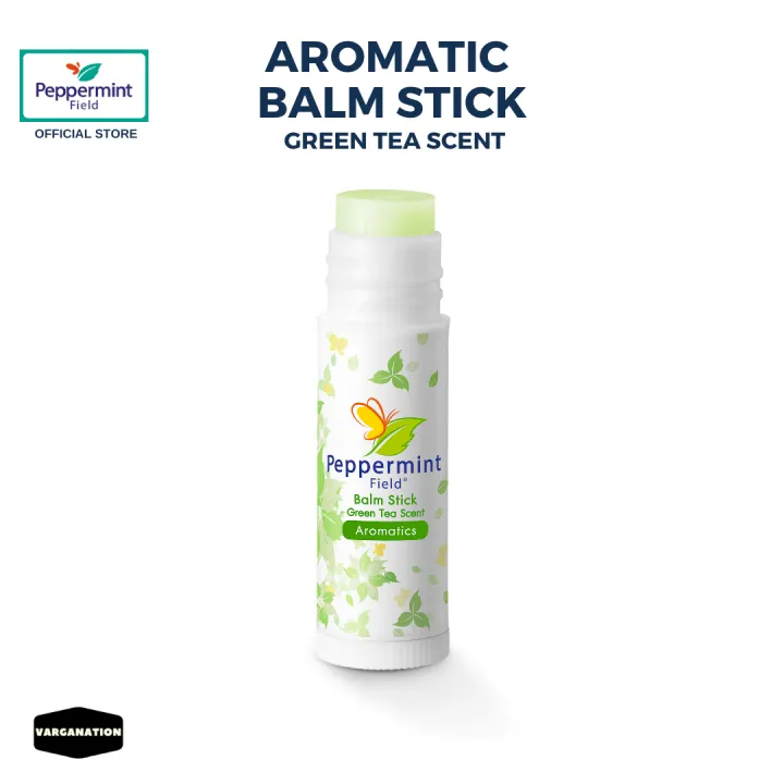 Peppermint Field Balm Stick Green Tea Scent - Authentic, New - Made in ...