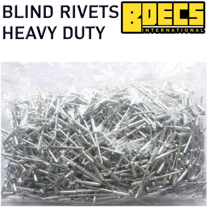 Aluminum Blind Rivets Heavy Duty (1 box 0.75kgs) I Bdecs | Lazada PH