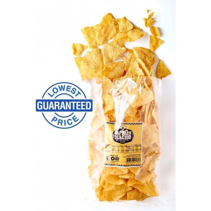 Plain Nacho Chips 500grams | Lazada PH
