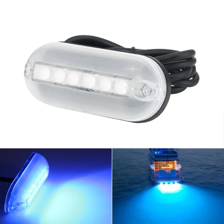 12V 6LED Boat Transom Lights LED Light for Lighting Swimming Fishing ...