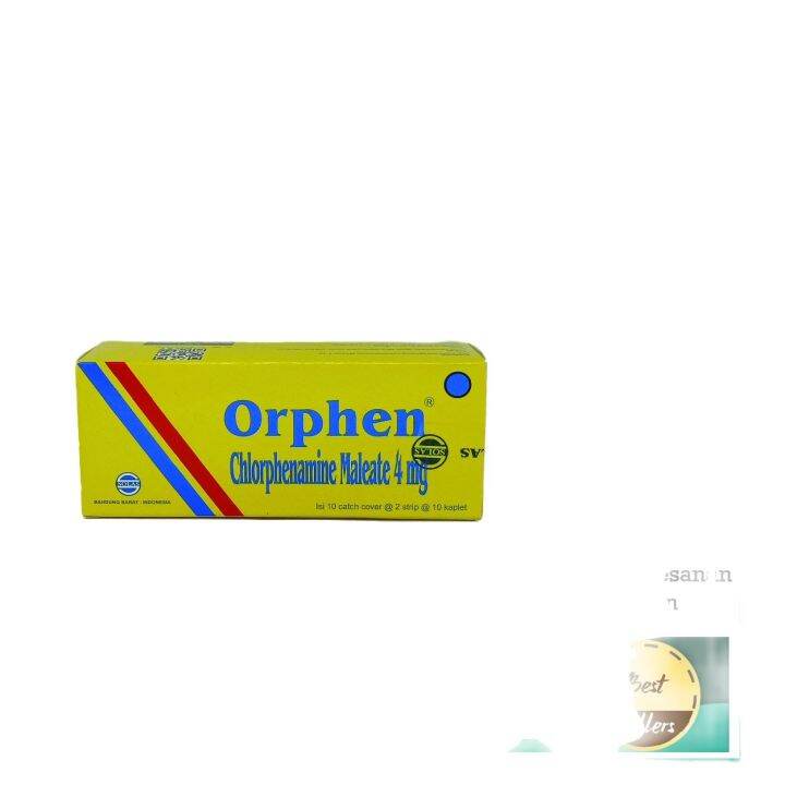 ORPHEN ORPEN ORFEN ORVEN ORFHEN ORVHEN 4 MG 5 STRIP ISI 50 KAPLET Obat ...