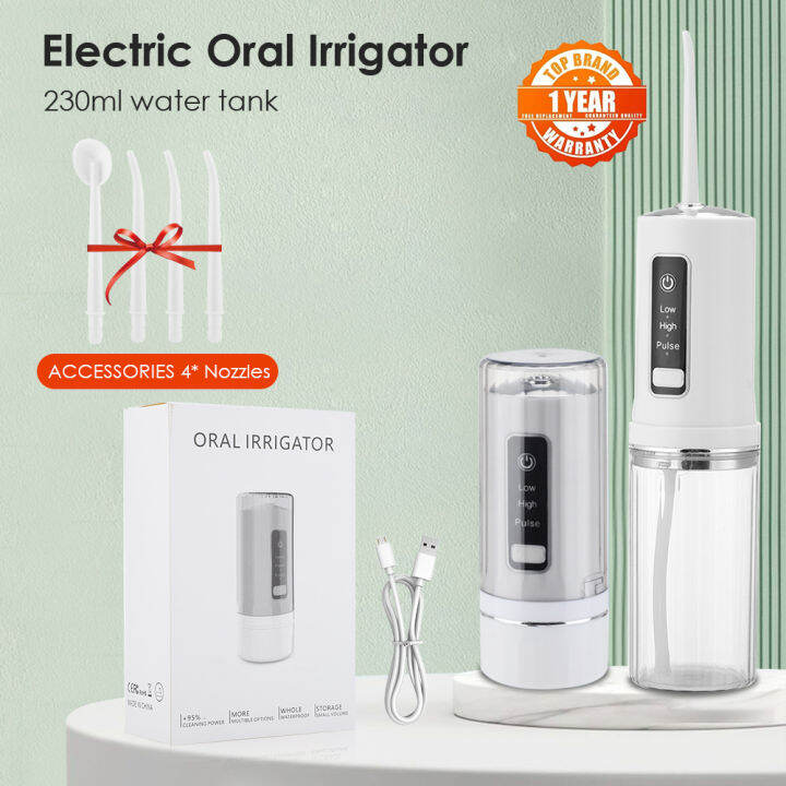 Irrigator Mouth Shower Tartar Eliminator Dental Water Jet Teeth ...
