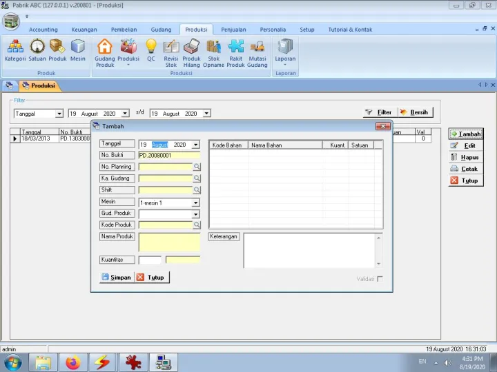 Aplikasi / Software Pabrik Bisa Custom | Lazada Indonesia