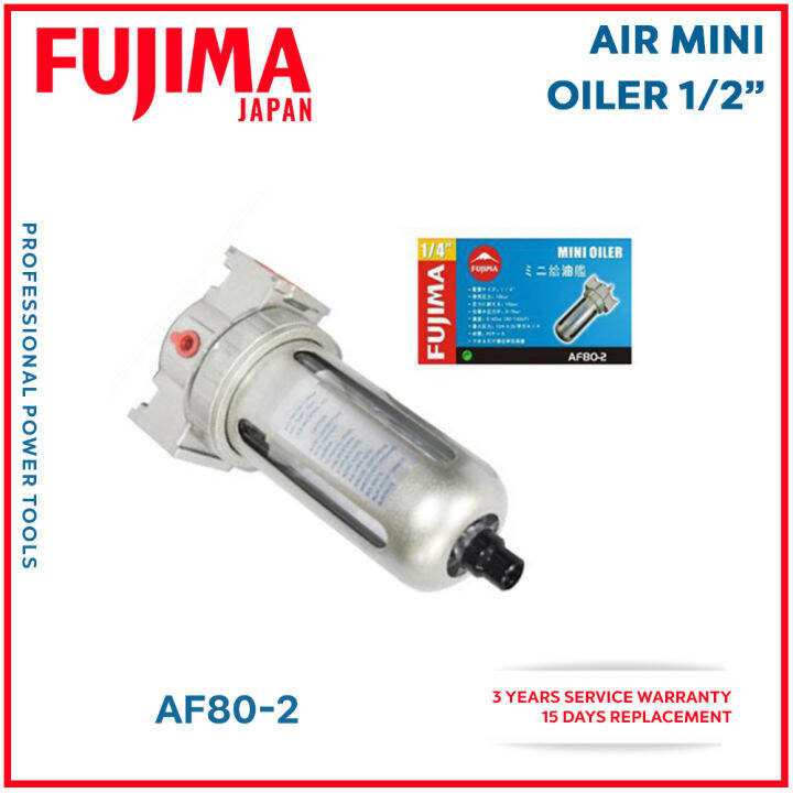 Fujima Air Mini Oiler 1/2" Pneumatic Lubricator Air Mini Oiler Provides ...