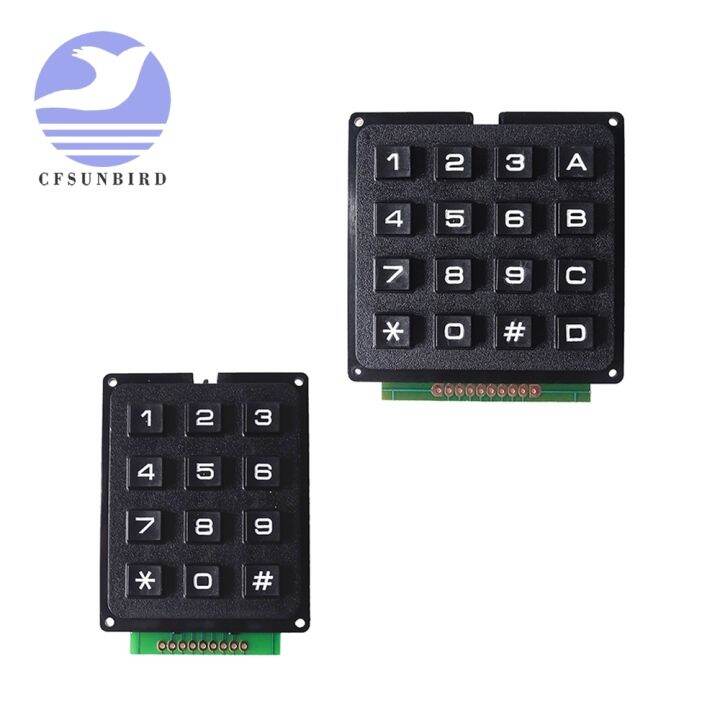 4x4 3x4 Matrix Keyboard Keypad Module Use Key Pic Avr Stamp Sml 4x4 3x4 Plastic Keys Switch For