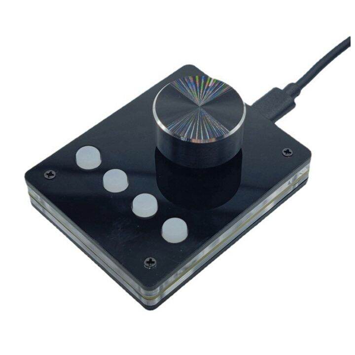 Multimedia Programmable Keyboard Usb Knob Custom Keyboard Mini Macro Keyboard Volume Controller 