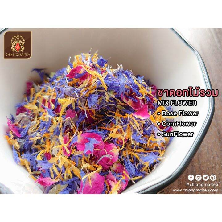 ชาดอกไม้รวม Mix Flower Tea 10g | Lazada.co.th