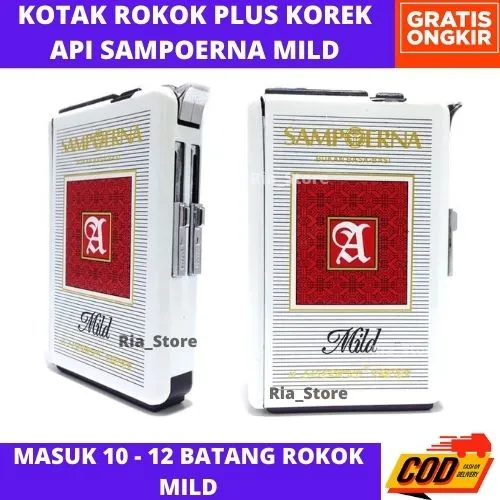 KOTAK ROKOK PLUS KOREK API BRAND ROKOK ENVIO MILD / Kotak Roko Unik ...
