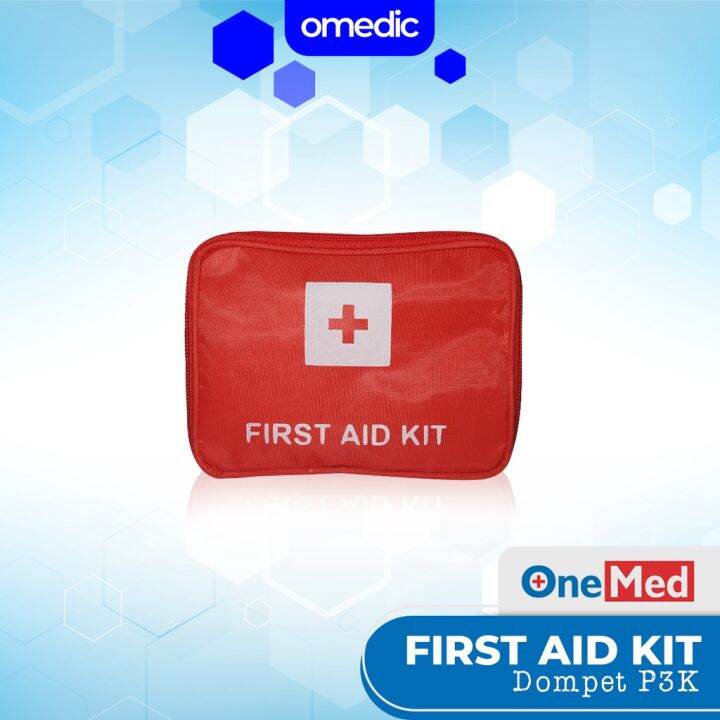 OneMed First Aid Bag Kit Emergency Kit Kotak P3K Darurat Isi Lengkap ...