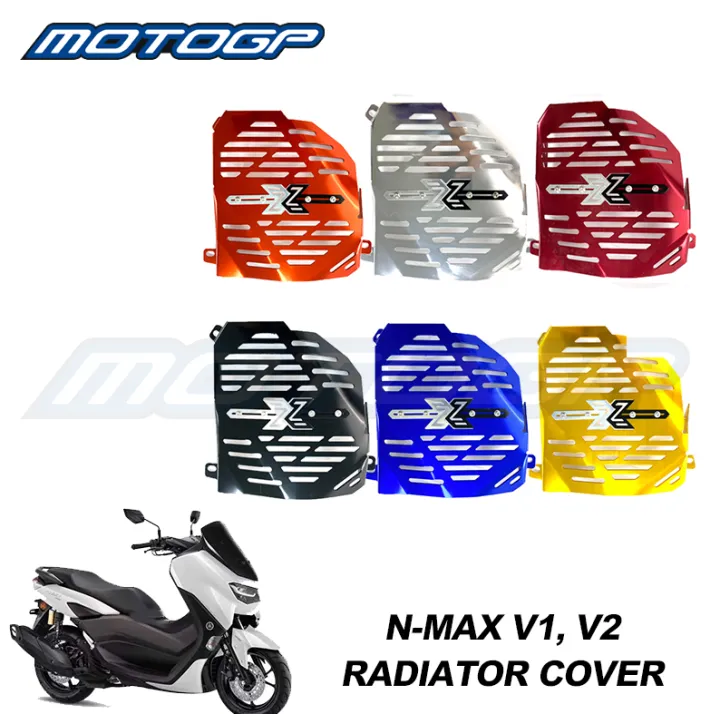 Moto Centre Radiator Cover For Yamaha Nmax v1 v2 Yamaha Aerox Alloy ...
