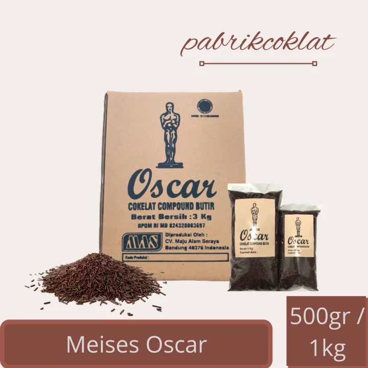 OSCAR Meises / Coklat Butir / Meses / Mesis Coklat Chocolate 500gram ...