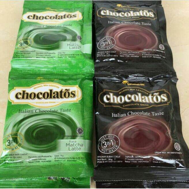 Chocolatos Drink Matcha ( Isi 10 Sachet ) | Lazada Indonesia