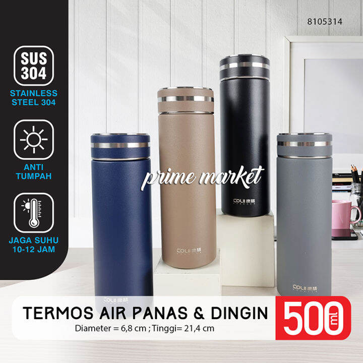 Termos Air Panas Mini Termos Teh Termos Kopi Termos Air Panas 500 ml ...
