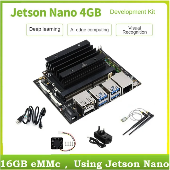 For Jetson Nano 4GB Developer Kit Intelligence Development Board with ...